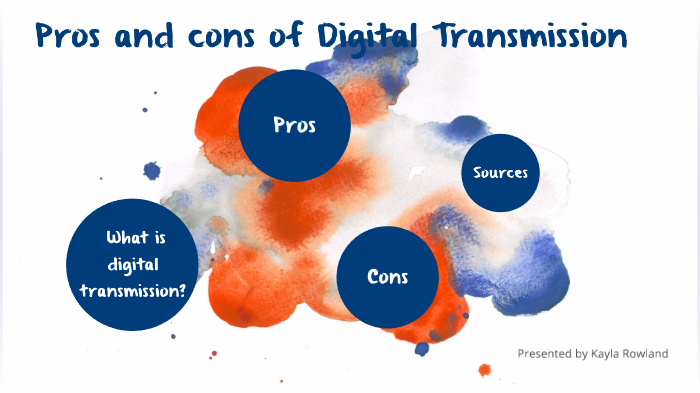 Pros and cons of Digital Transmission by Kayla Rowland on Prezi