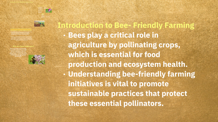 Bee-Friendly Farming Initiatives in Greece by Julian like on Prezi