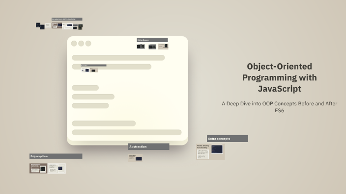 Object-Oriented Programming with JavaScript by isel tarek on Prezi