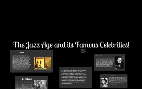 The Roaring 20's! The Jazz Age and its Famous Celebrities by Dorian ...