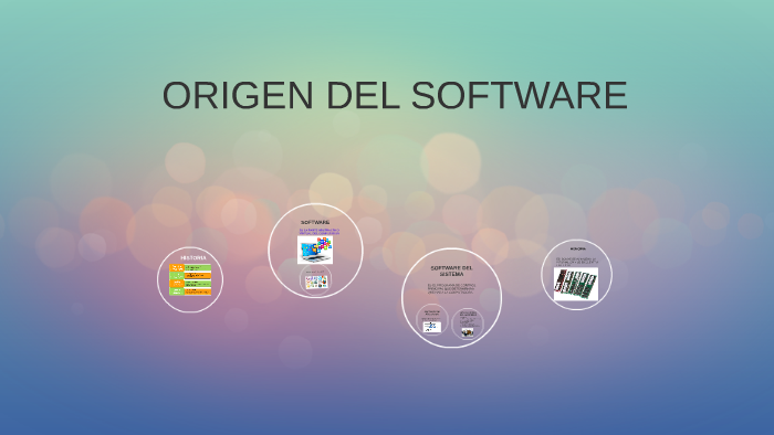 ORIGEN DE LA SOFTWARE by maricela arias on Prezi