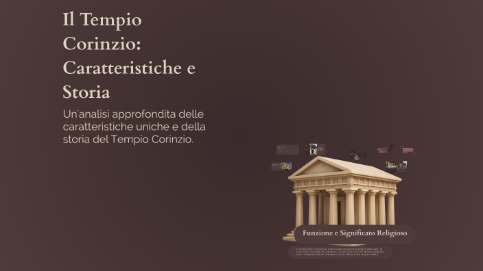 Il Tempio Corinzio: Caratteristiche e Storia by Mariarosa Barresi on Prezi