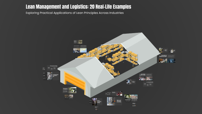 Lean Management and Logistics: 20 Real-Life Examples by shahina qureshi ...