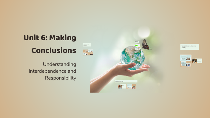 Unit 6: Making ConclusionsUnderstanding Interdependence and ...