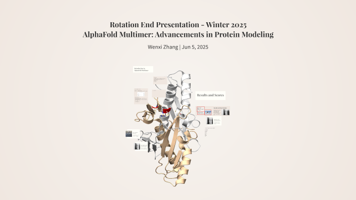 AlphaFold Multimer: Advancements in Protein Modeling by Wenxi Z on Prezi