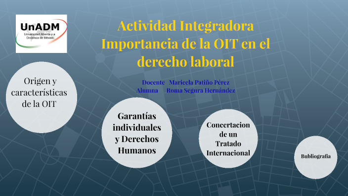 Actividad Integradora Importancia de la OIT en el derecho laboral by roma segura on Prezi