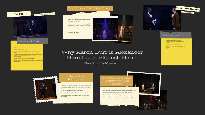 Why Aaron Burr is Alexander Hamilton’s Biggest Hater by Jinelle Castro ...