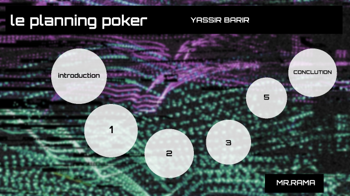 le planning poker by Yassir BARIR