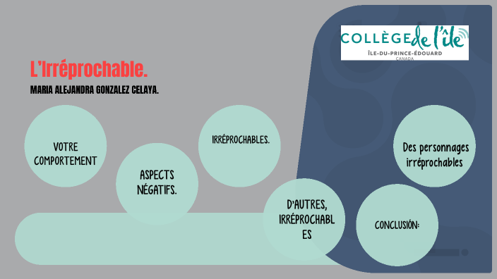 EL IRREPROCHABLE by MARIA GONZALEZ on Prezi