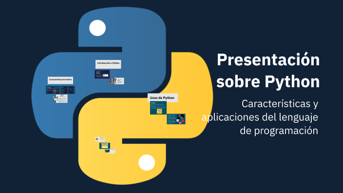 Presentación sobre Python by Paloma González on Prezi