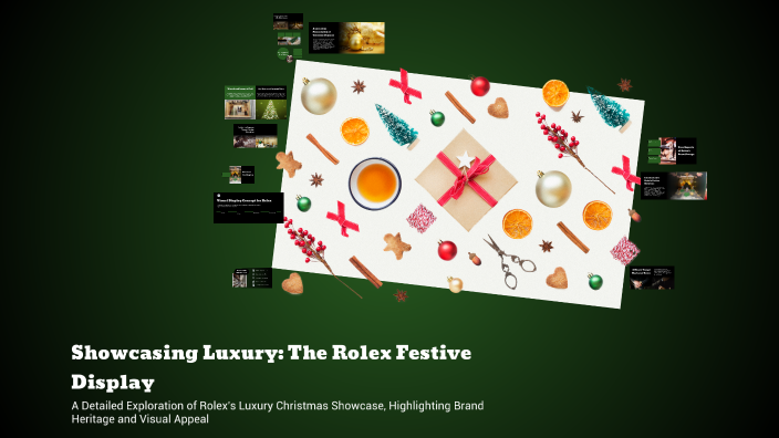 Showcasing Luxury: The Rolex Festive Display by Victor Cheong on Prezi