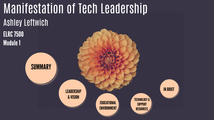 Module 1: Manifestation of Tech Leadership by Ashley Leftwich on Prezi