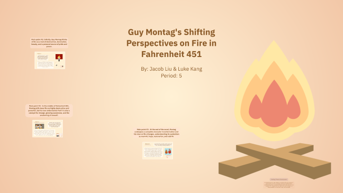 Montag's Shifting Perspective of Fire in Fahrenheit 451 by Jacob Liu ...
