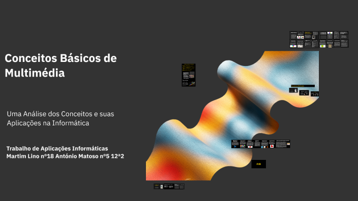 Diferença entre Multimédia em Sentido Lato e Restrito by Martim Lino on ...