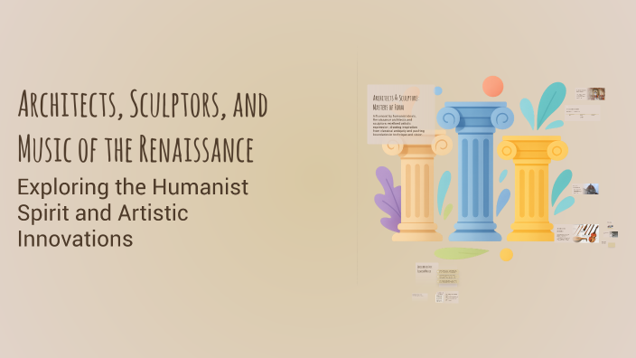 Architects, Sculptors, and Music of the Renaissance by Vanessa Sadler ...