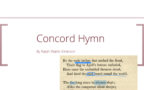 Concord Hymn by William Huh on Prezi