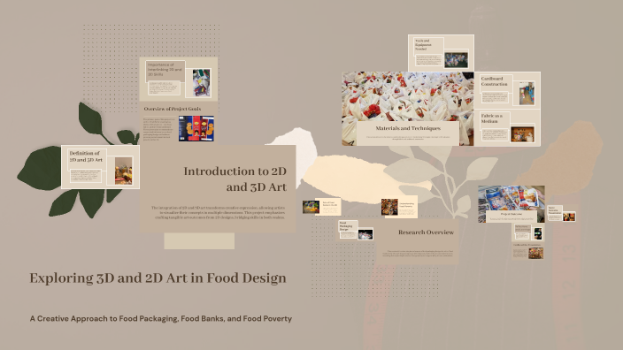Exploring 3D and 2D Art in Food Packaging by christine Barrow on Prezi