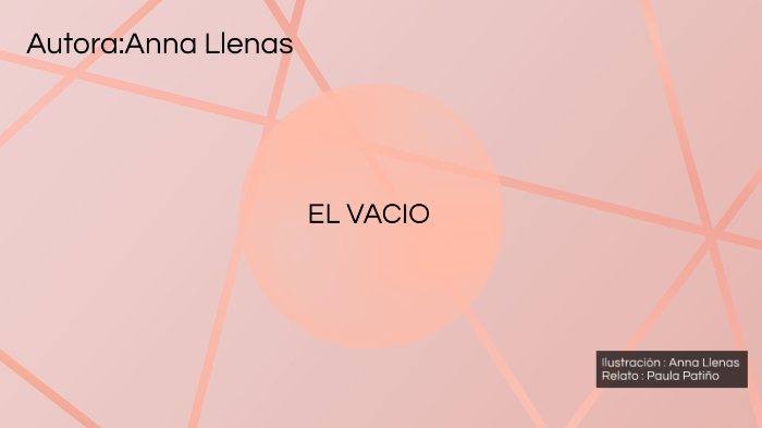 CUENTO EL VACIO DE Anna Llenas by Pau Patiño on Prezi