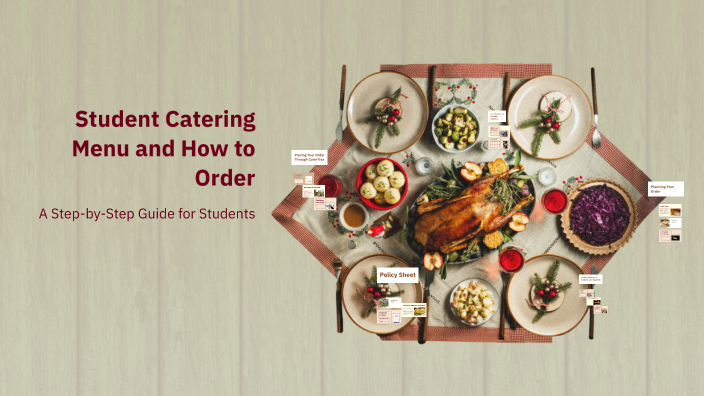 Student Catering Menu and How to Order by Jessica Eckert on Prezi