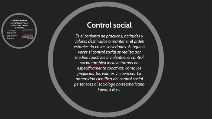 Control social by Marino Luna on Prezi