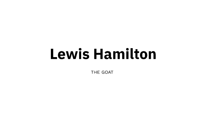 Lewis Hamilton by lucas Deuil on Prezi