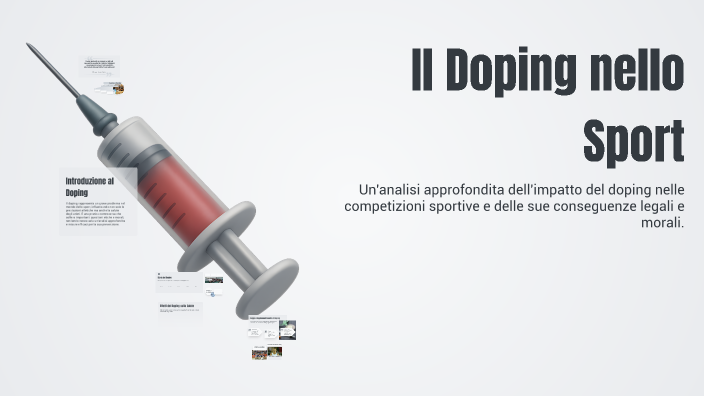 Il Doping nello Sport by V7 Max on Prezi