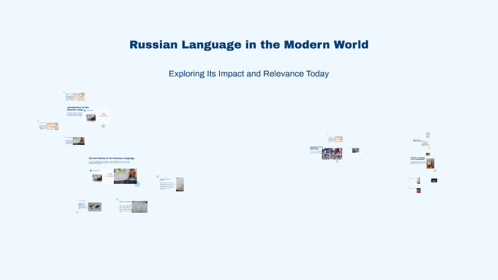 Russian Language in the Modern World by Leyn Pro on Prezi