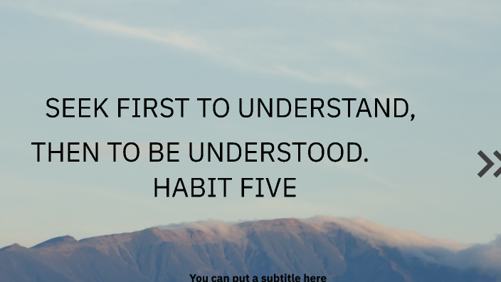 Insteed Try Genuine Listening Skills by elias brasnyo on Prezi