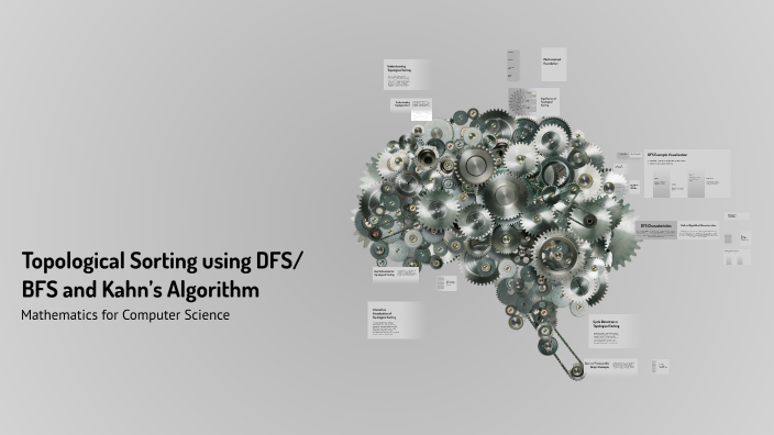 Topological Sorting using DFS/BFS and Kahn’s Algorithm by Jay on Prezi