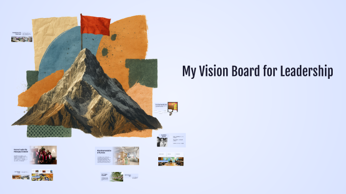 Creating My Vision Board for Leadership by Tyler Burgess on Prezi