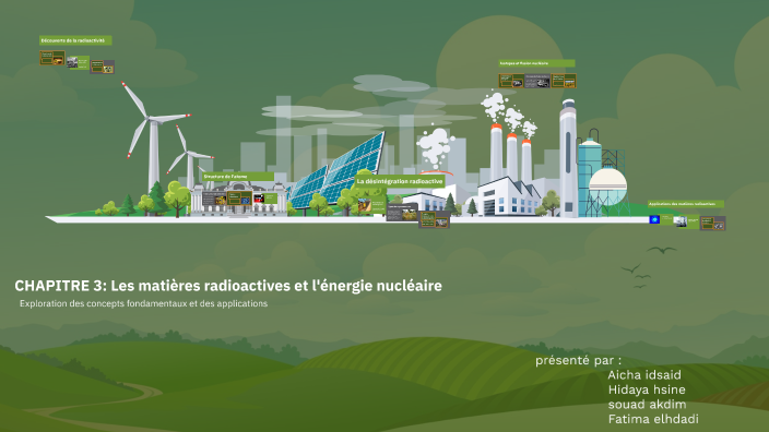 CHAPITRE 3: Les matières radioactives et l'énergie nucléaire by hidaya ...