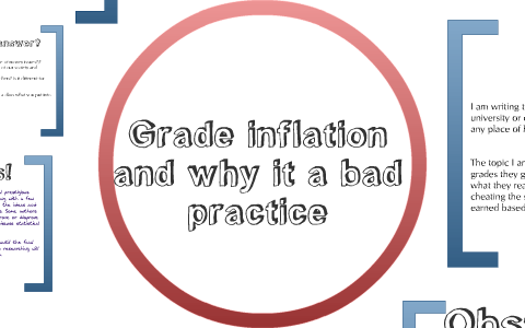 Why the inflation of grades is bad by Daniel Almenoff on Prezi