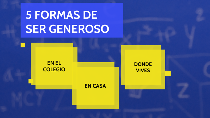 Cómo ser generoso by Isabella Gonzales on Prezi