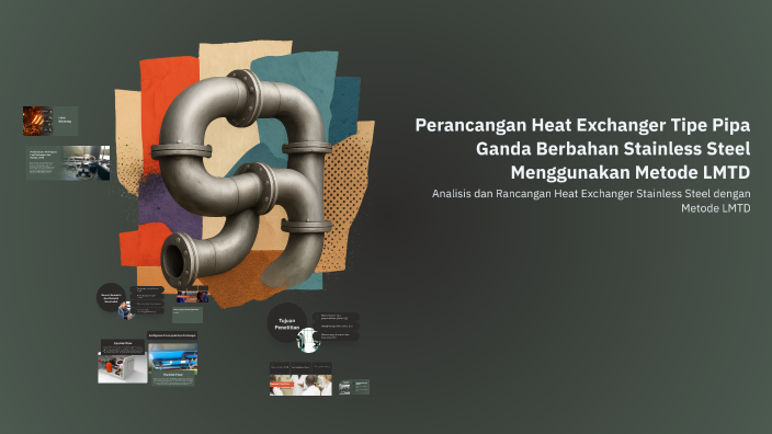 Perancangan Heat Exchanger Tipe Pipa Ganda Berbahan Stainless Steel ...