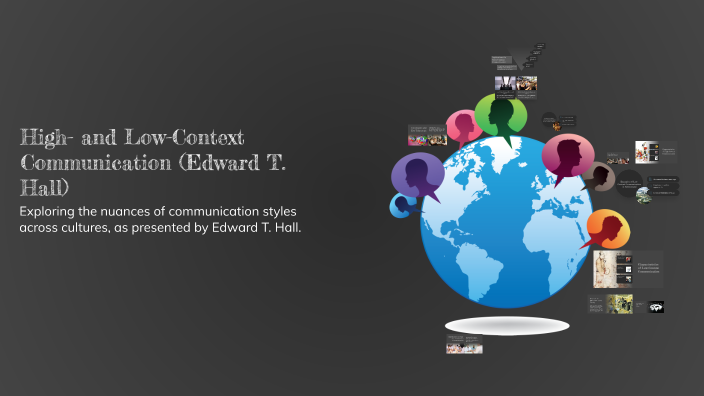 High- and Low-Context Communication (Edward T. Hall) by Matteo Masa on ...