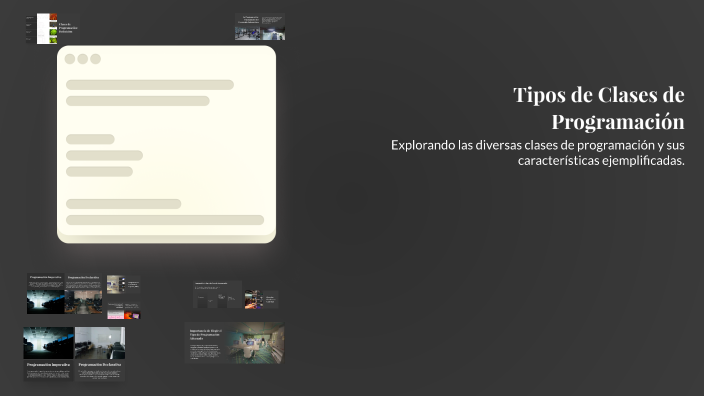 Tipos de Clases de Programación by Nilson ivan Castro on Prezi