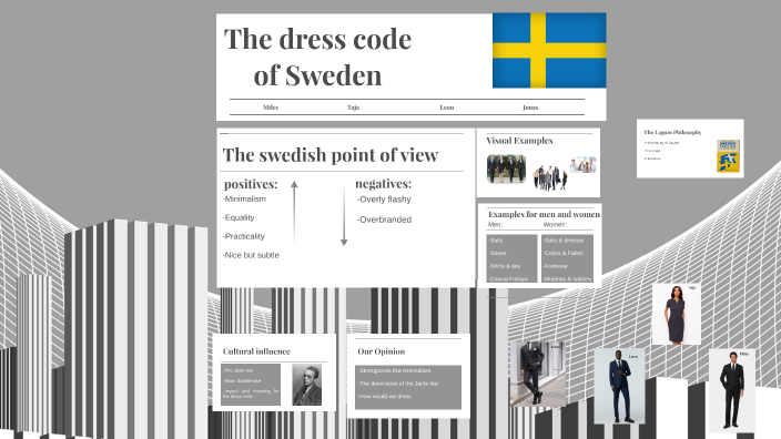 The dress code of Sweden by J D on Prezi