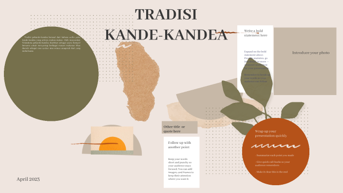 TRADISI PEKANDE -KANDEA by Sri Indarsamsidi on Prezi
