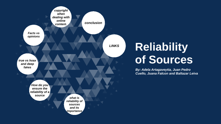 Reliability of Sources by adela artagaveytia on Prezi