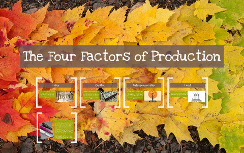The Four Factors of Production by hollie wood on Prezi