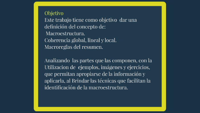 La macroestructura textual by Sebastián González Álvarez on Prezi