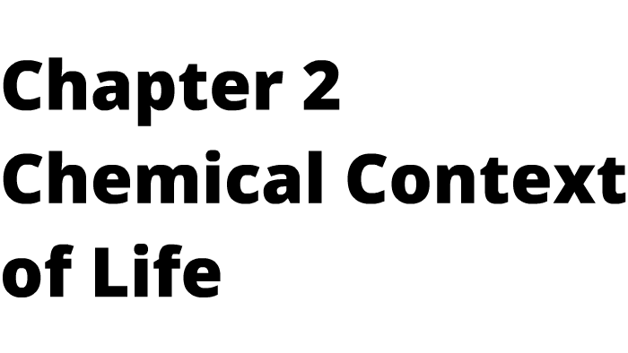 Chemical Context of Life: Chapter 2 by Meredith Kersting on Prezi