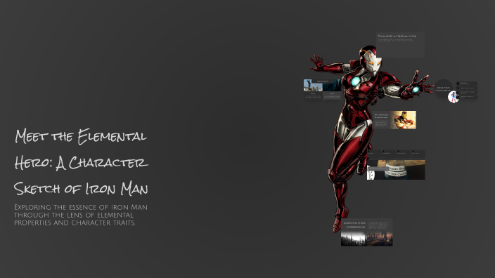 Meet the Elemental Hero: A Character Sketch of Iron Man by Warren ...
