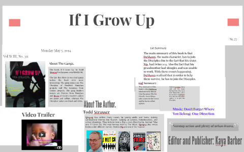 If I Grow Up by kaya barber