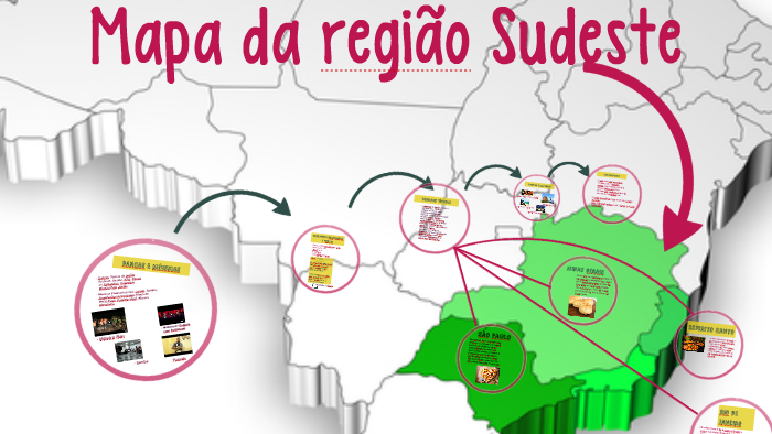 Mapa da região Sudeste by Marco Túlio Freitas