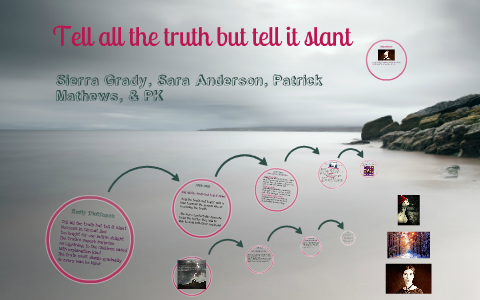 Tell all the truth but tell it slant by Sierra Grady on Prezi