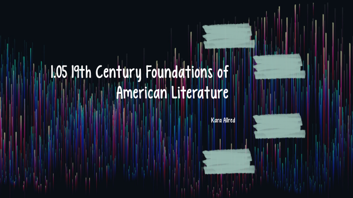 01.05 19th Century Foundations of American Literature Writing Activity ...