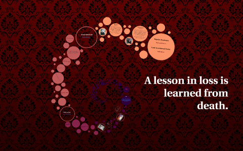 A lesson in loss is learned from death. by Tina Notrika on Prezi