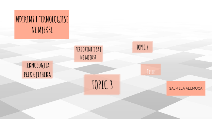 NDIKIMI I TEKNOLOGJISE NE MJEKESI by mela allmuca on Prezi