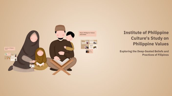 Institute of Philippine Culture's Study on Philippine Values by ...